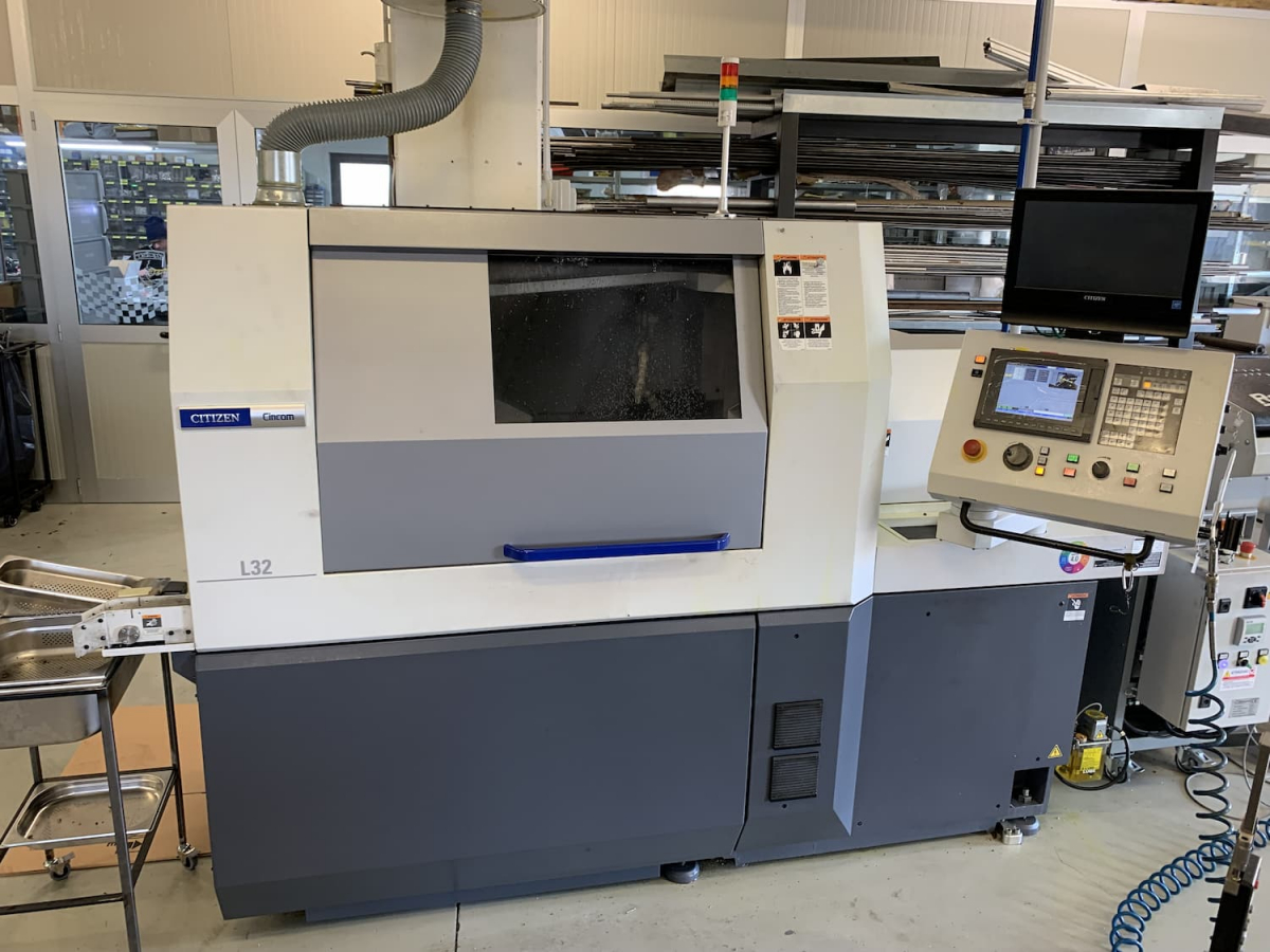 Tornio Citizen - Nuovo macchinario Modeltek - Genius Racing